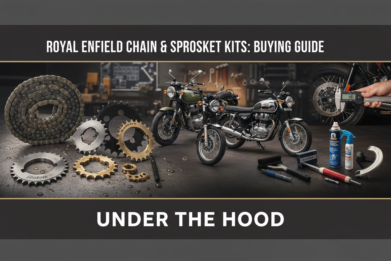 Best Chain & Sprocket Kits for Royal Enfield 2025 - Rolon vs OEM Guide ...