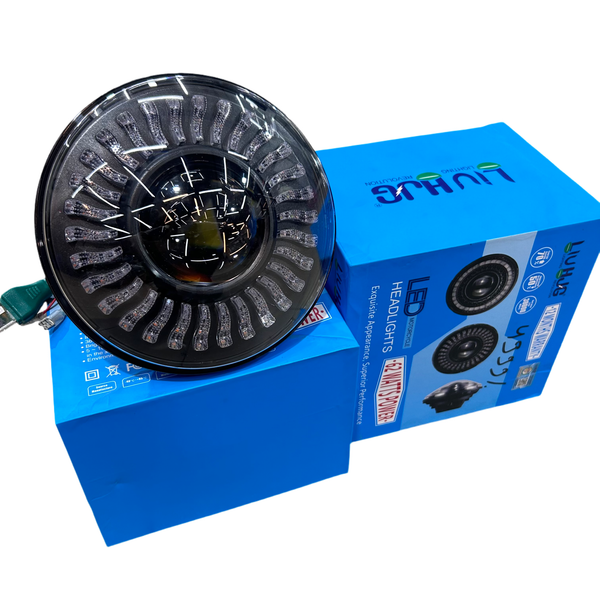 LIU HJG Original Dragon Eye Design 7 Inch Led Headlight 7 Inch Project ...