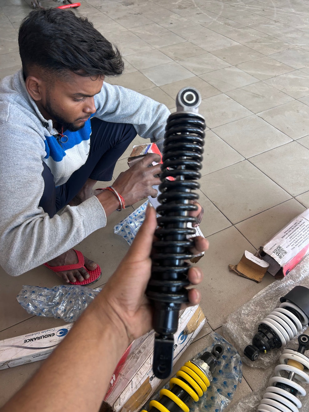 TVS Jupiter Rear Shocker – Endurance Brand – OEM-Grade Replacement Sus ...