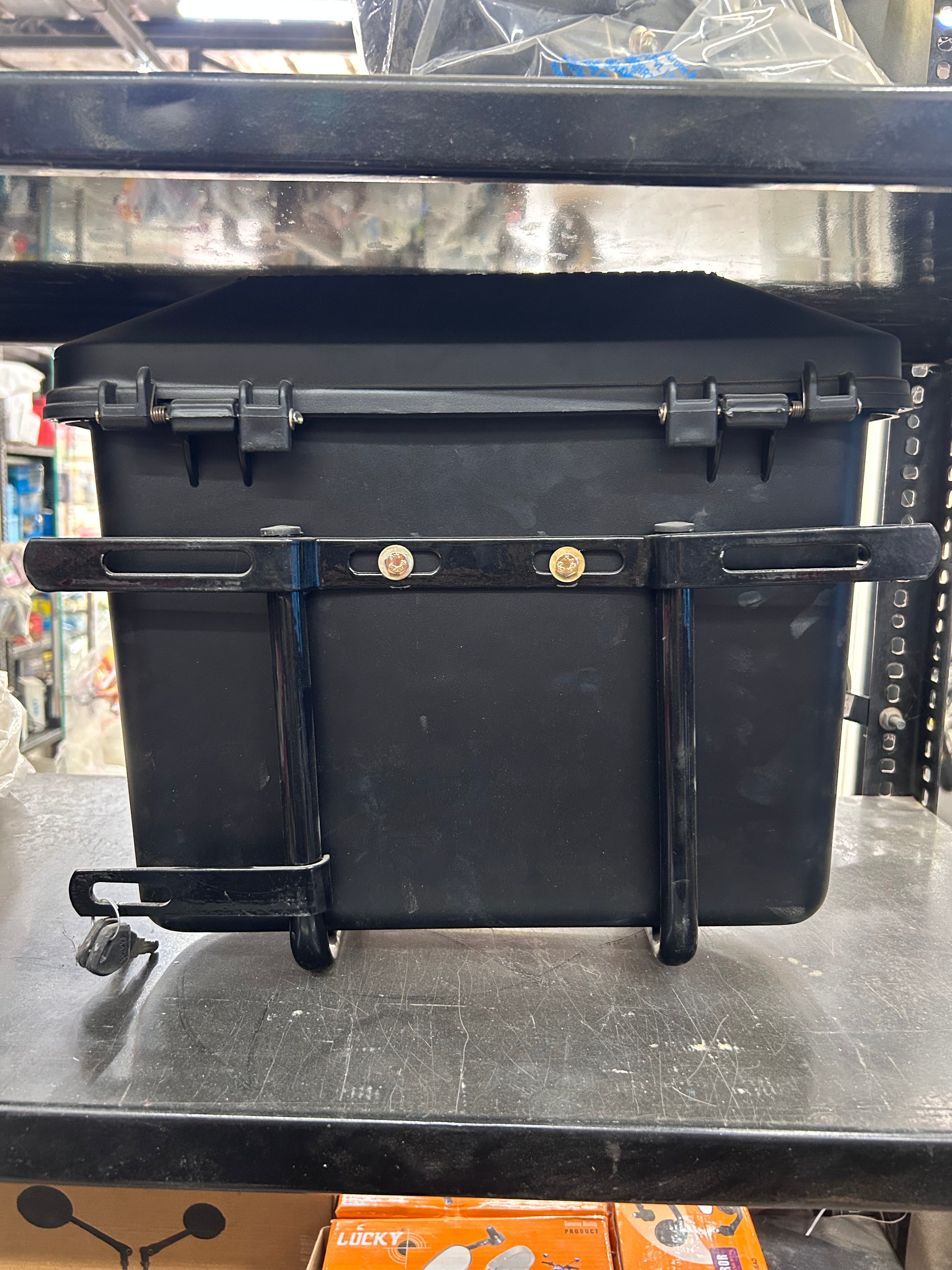 Shipra Motorcycle Side Box (Dikki) - Universal Fit for Bikes - Heavy D ...