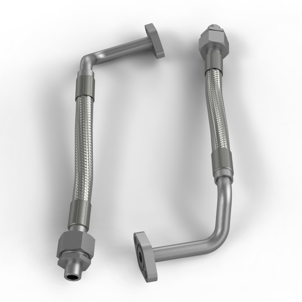 RE Oil Cooler Pipe RH 575116/C – OEM for 650 Twins Cooling – UNDER THE HOOD