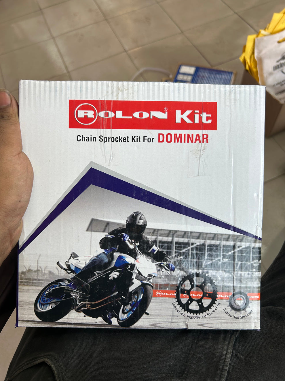 ROLON HXR 250 Chain & Sprocket Kit for Bajaj Dominar 400 (All Variants ...