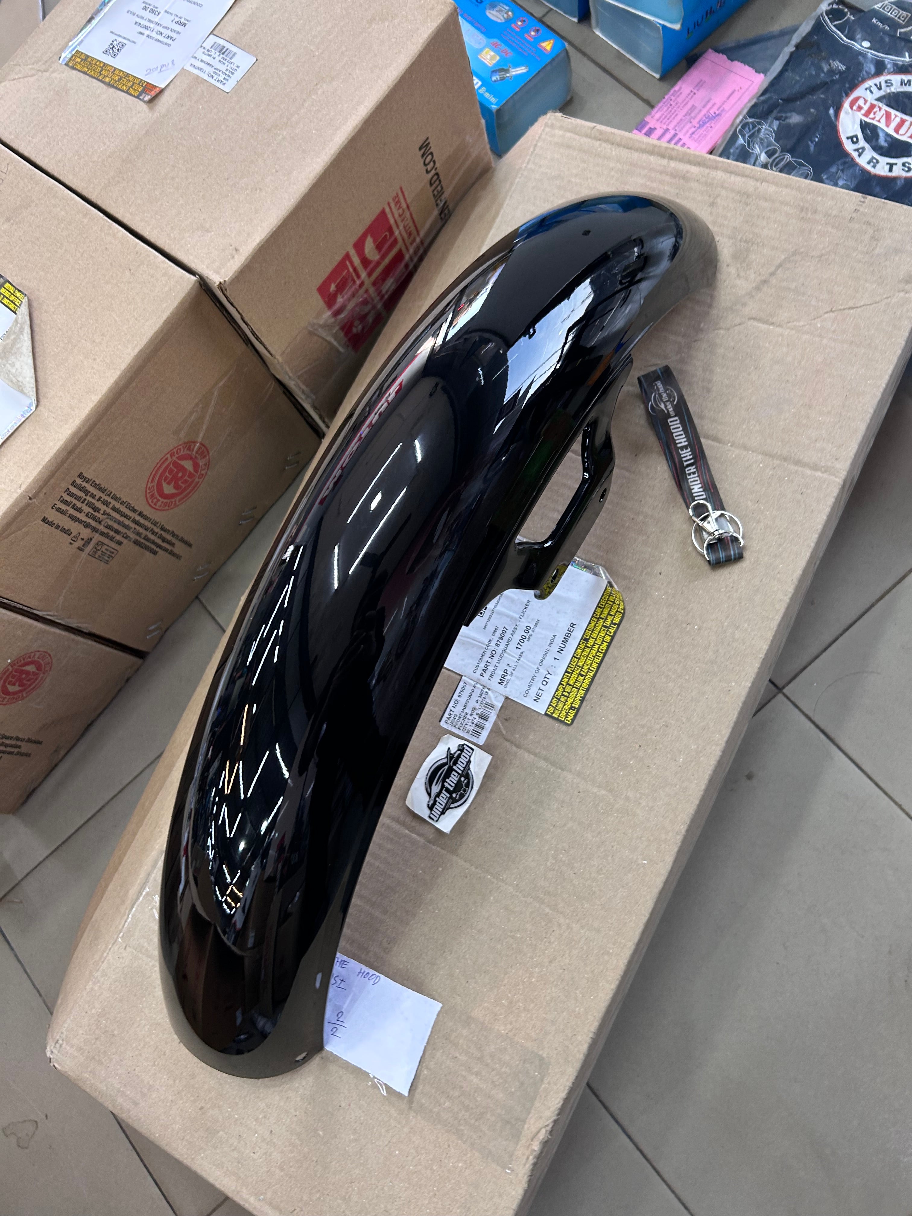 879007 Front Mudguard Assy “Flicker” – Thunderbird 350/500/TBX – UNDER ...