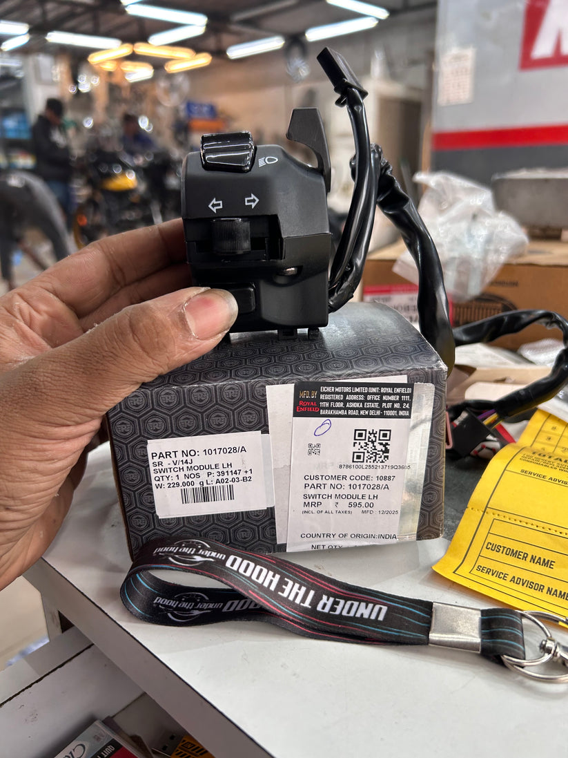 Left-Hand Switch 1017028 – Himalayan 411 BS4/BS6 (OE) – UNDER THE HOOD