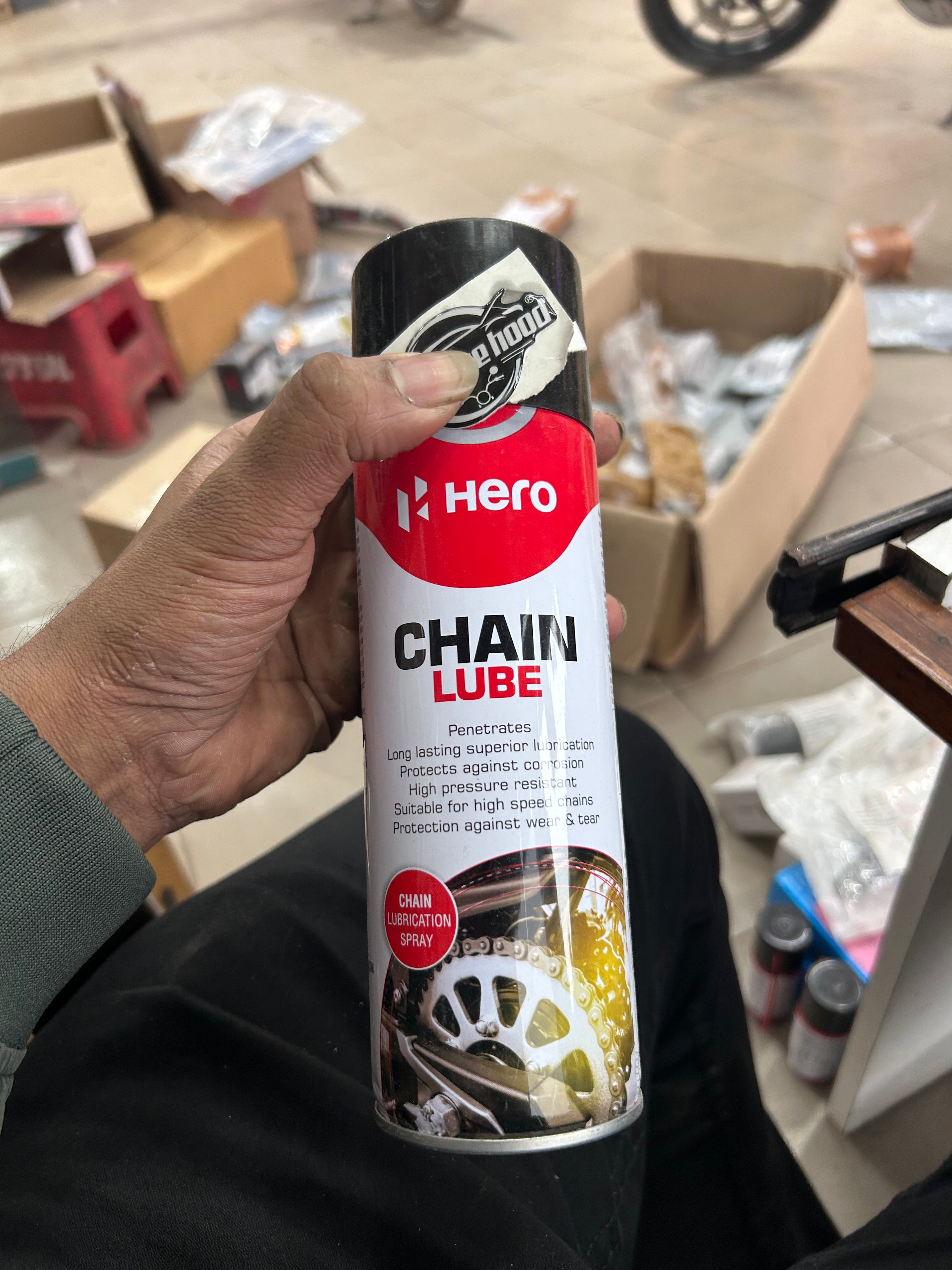 Hero Chain Lube 500ml SPDCHL0002S for Harley 440X & Mavrick – UNDER THE ...