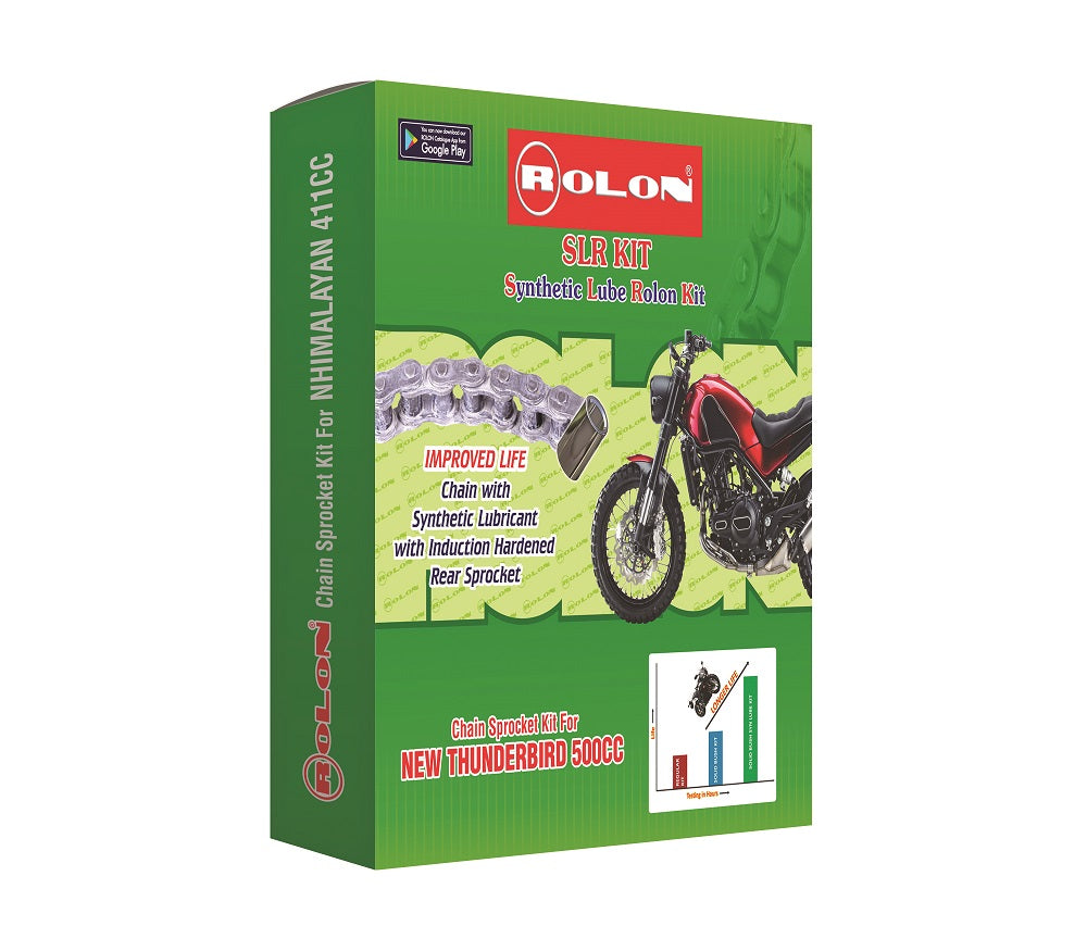 ROLON KIT BS245 – Premium Chain & Sprocket Kit for Royal Enfield Bulle ...