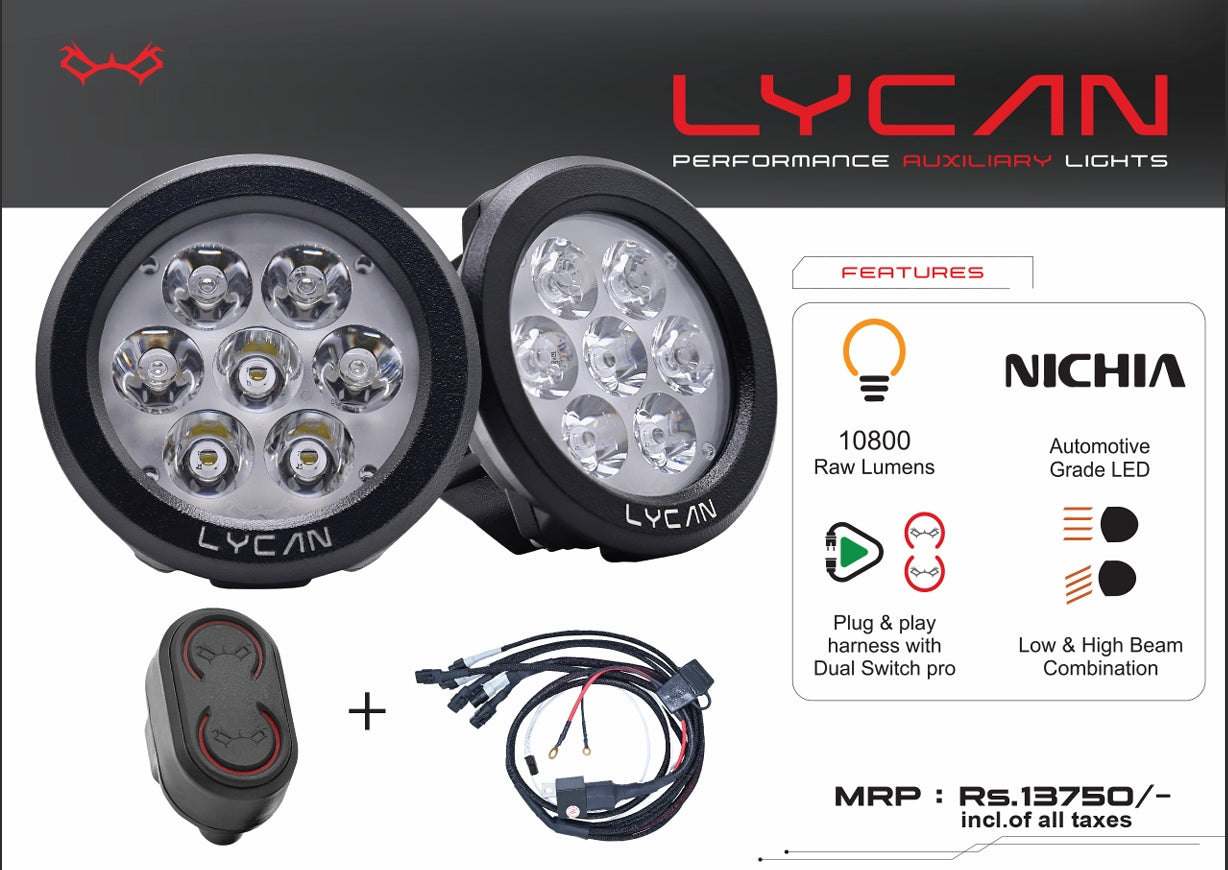 Maddog Lycan 80W Dual-Beam Auxiliary LED Lights (10,800 lm) – UNDER THE ...