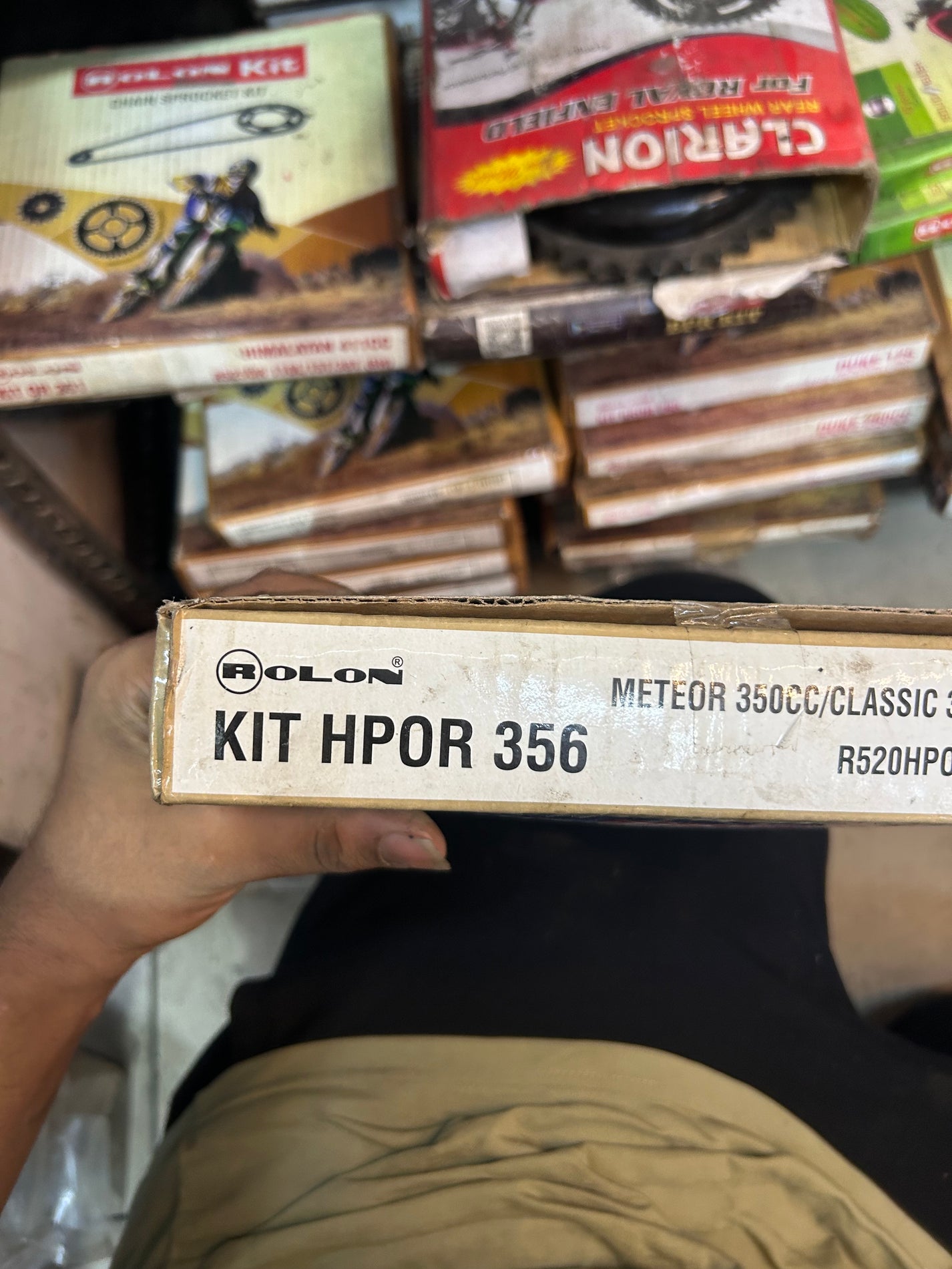 Rolon HPOR 356 Chain Sprocket Kit – Meteor 350/ Hunter 350 – UNDER THE HOOD